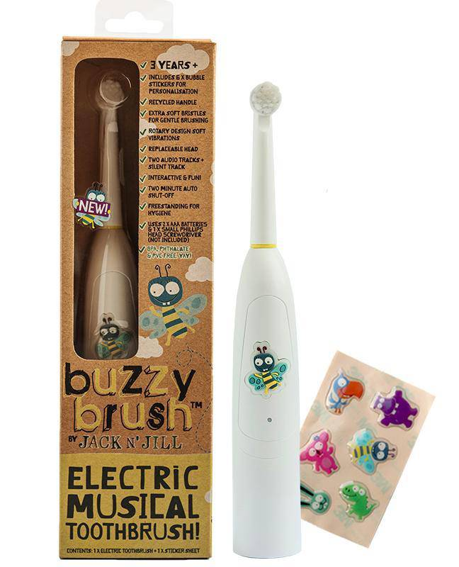 Kids Electric Musical Toothbrush Buzzy Brush (3+ yrs) - Public Relations Media Kit - Press Hook