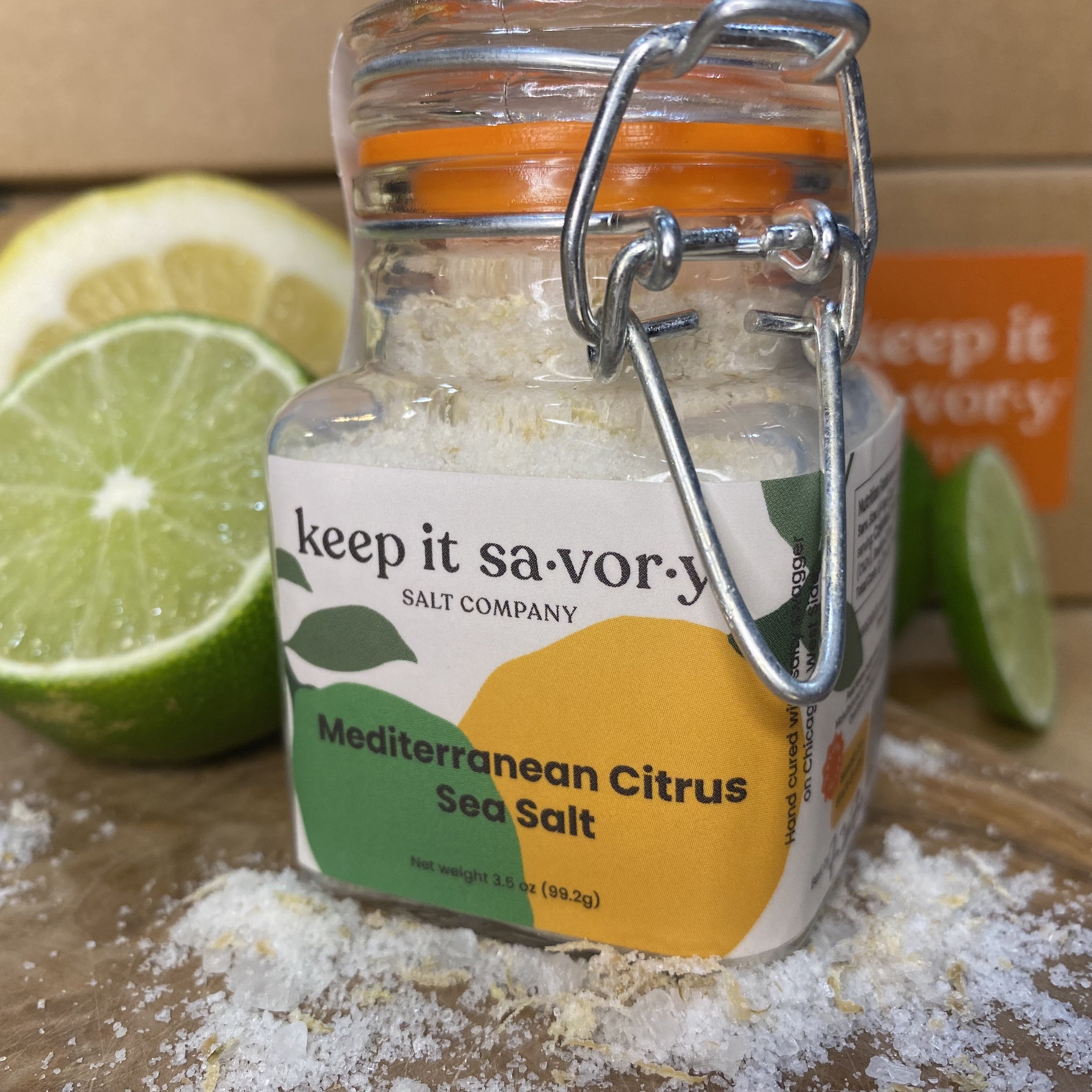 Mediterranean Citrus Sea Salt - Public Relations Media Kit - Press Hook